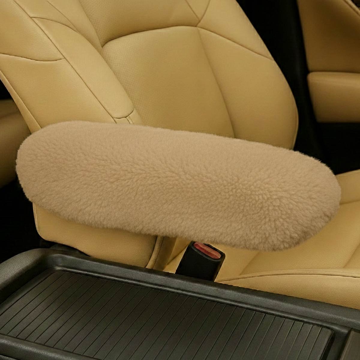 2026 Toyota GR Supra Custom Sheepskin Armrest Covers - Premium Quality