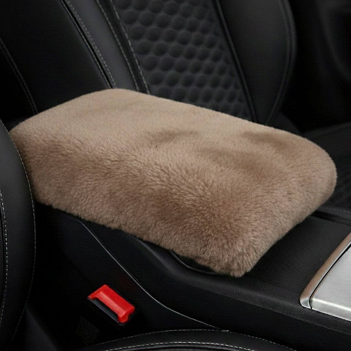 Custom Sheepskin Console Covers - Premium Quality