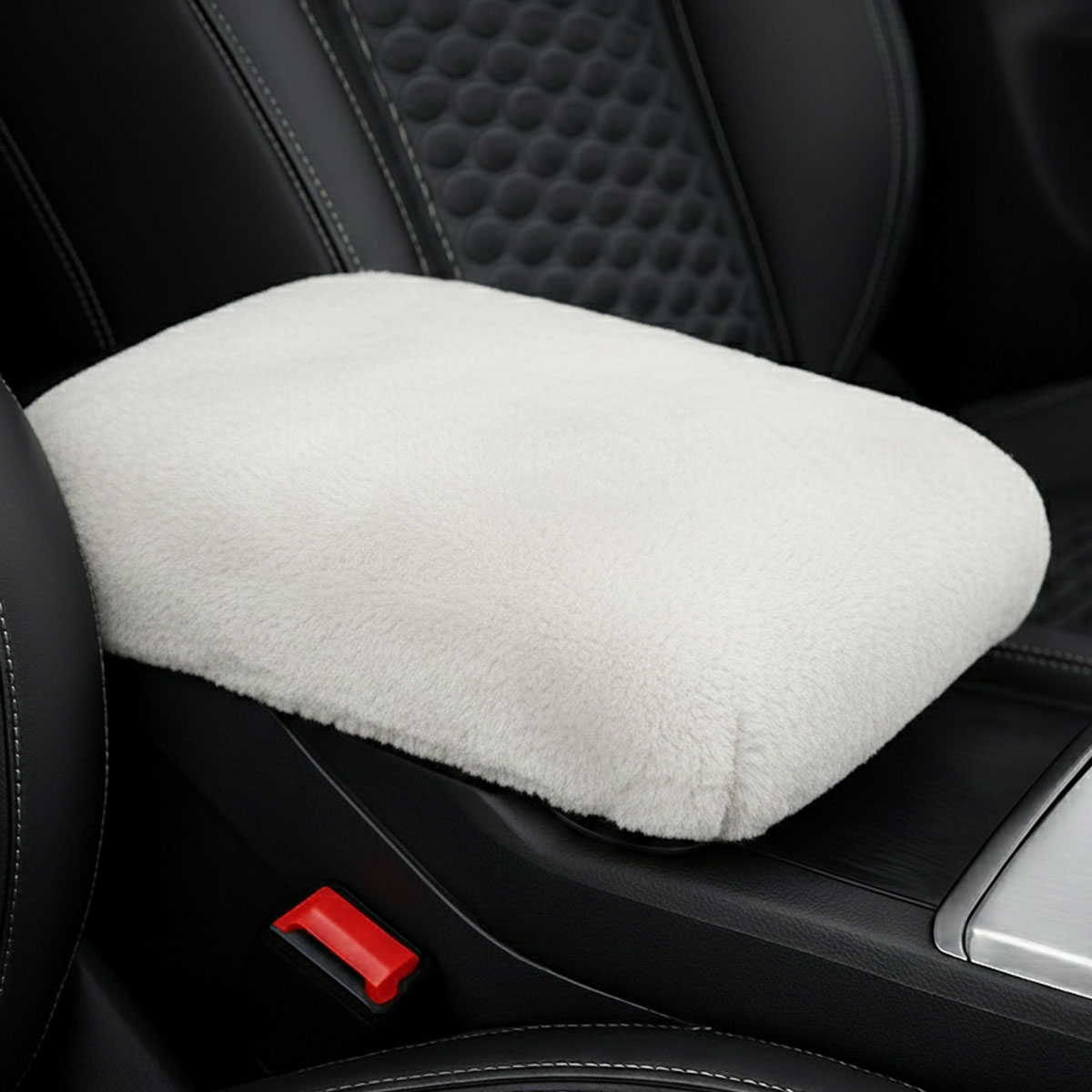2024 Lamborghini Revuelto Custom Sheepskin Console Covers - Premium Quality